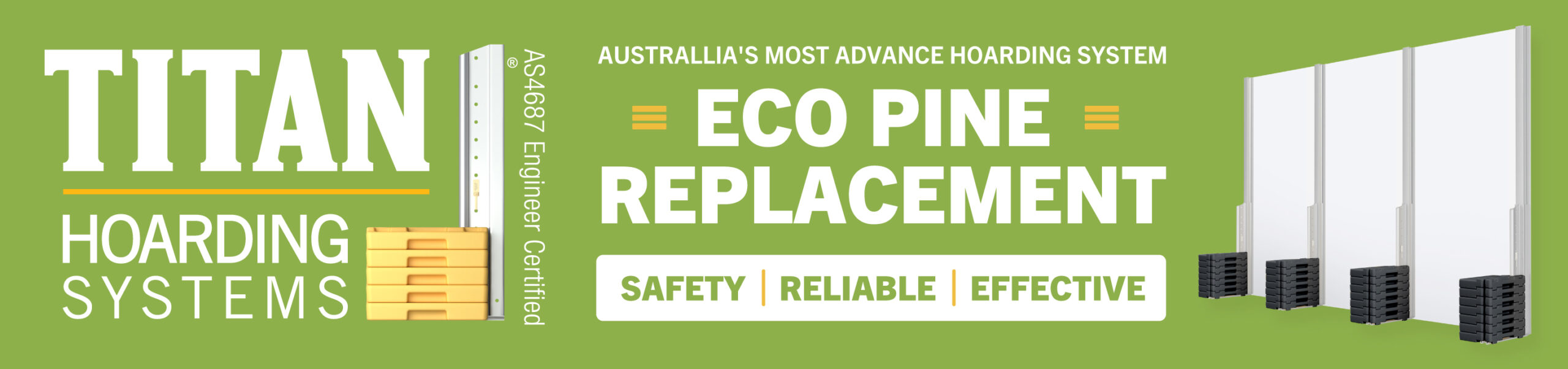 Hoardings | Protective Building Hoarding Systems | Titan